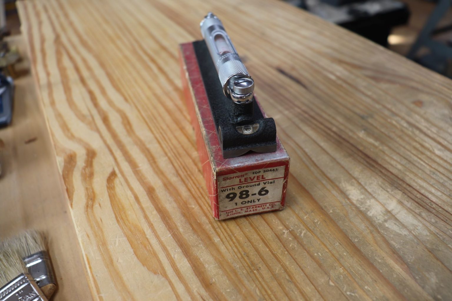 Starrett 98-6 Machinist Level - Full Circle School of Woodworking